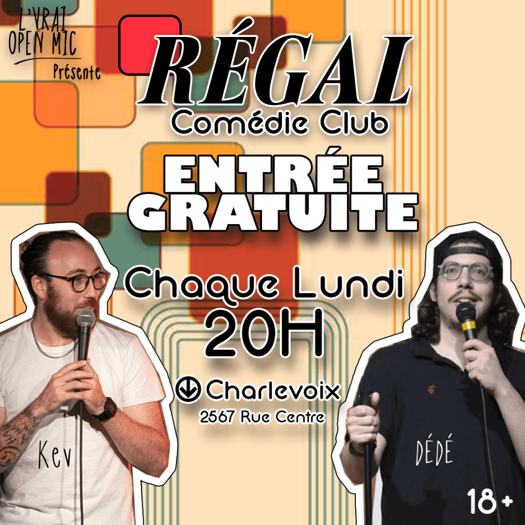 L'Vrai Open Mic – Soirée D'Humour Stand Up Comédie Gratuit